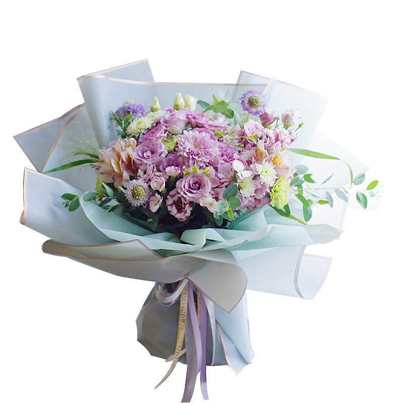 Wasserdichtes Blumen-Packpapier-Holzschliff-materielles ...